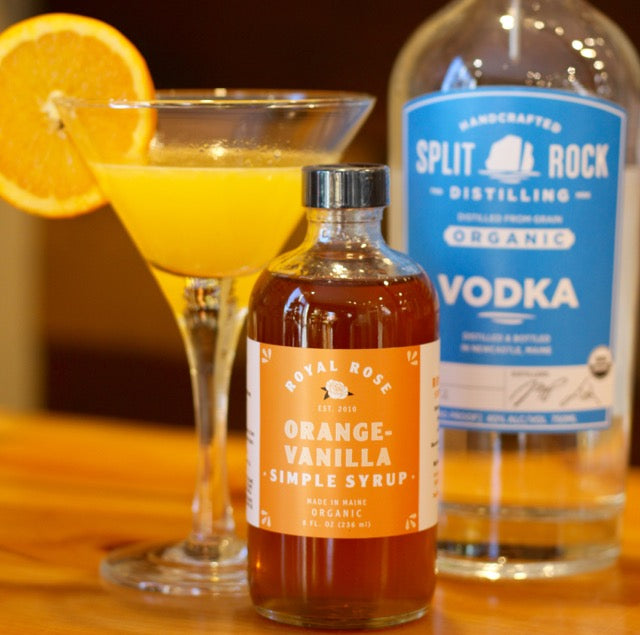 Orange Vanilla Martini – Royal Rose Syrups
