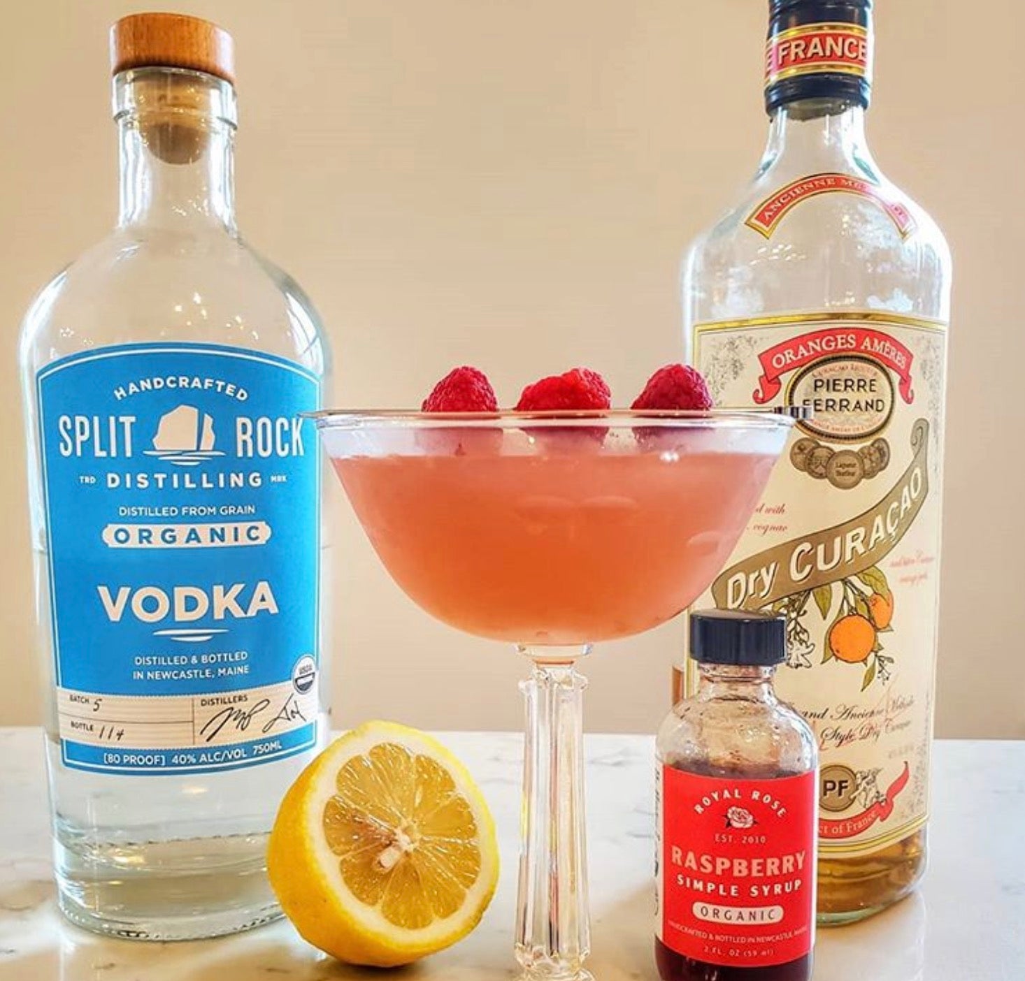 Raspberry-tini – Royal Rose Syrups