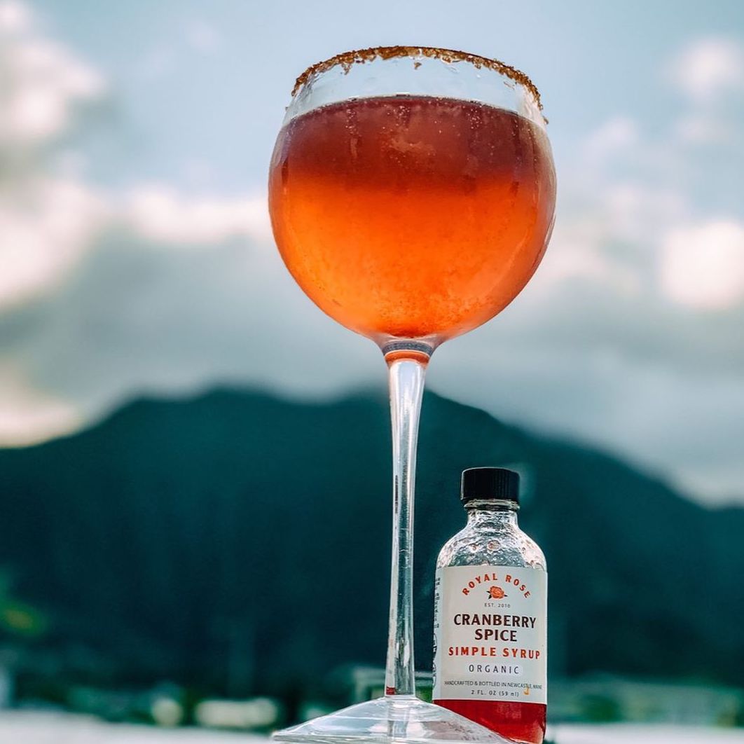 Cranberry Vodka Spritzer – Royal Rose Syrups