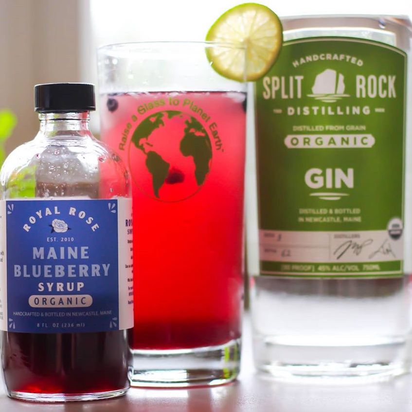Split Rose Collins – Royal Rose Syrups