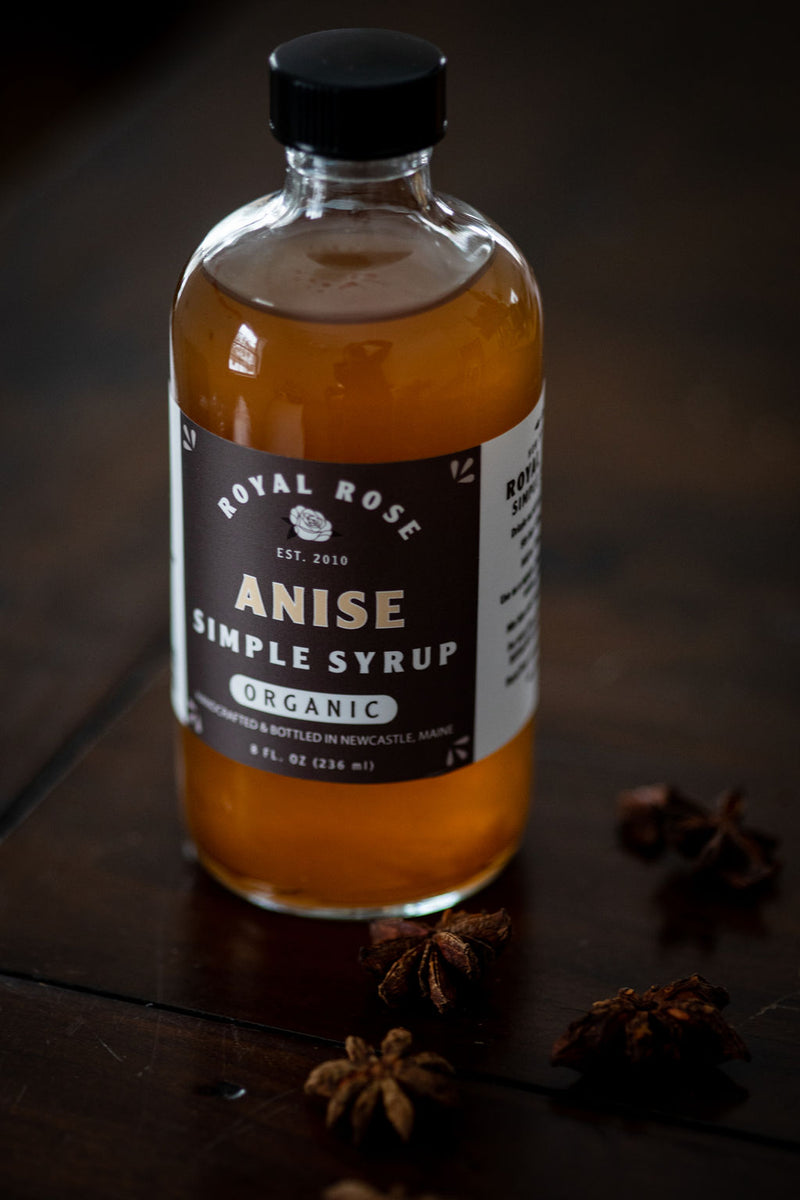 Anise Organic Simple Syrup – Royal Rose Syrups